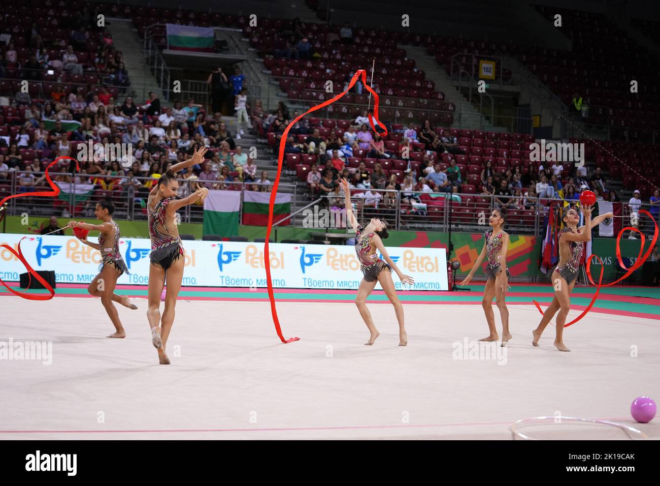 Sofia, Sofia, Bulgaria, September 16, 2022, TUR - Turkiye Team 3 Ribbon ...