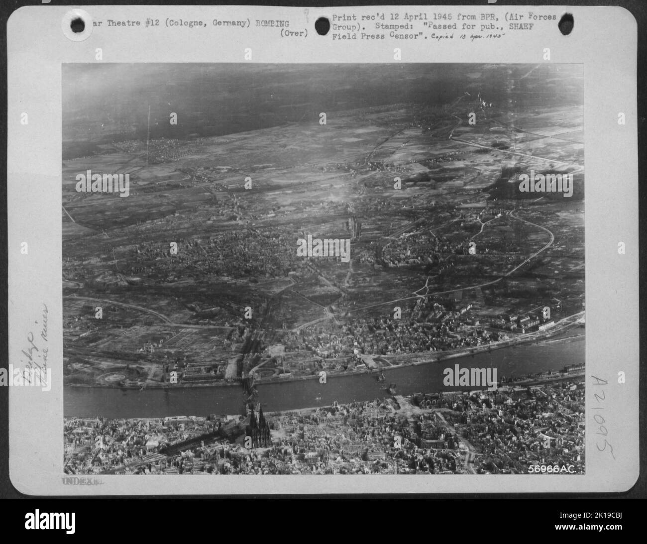 Cologne cathedral ww2 hi-res stock photography and images - Alamy
