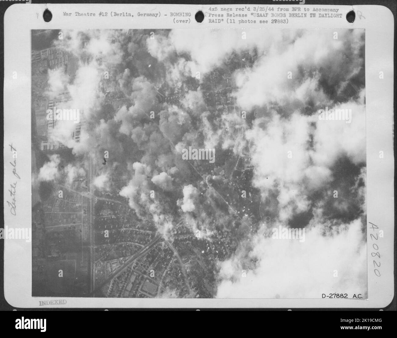 Hits are registered on a textile and rayon plant in the Wittenberg ...