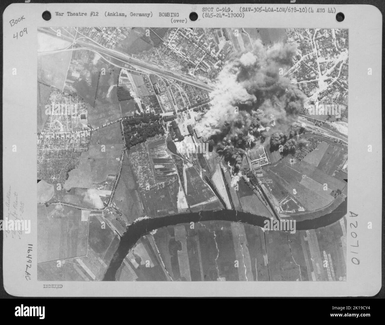 During A Bombing Raid On 4 August 1944 By Planes Of The 305Th ...