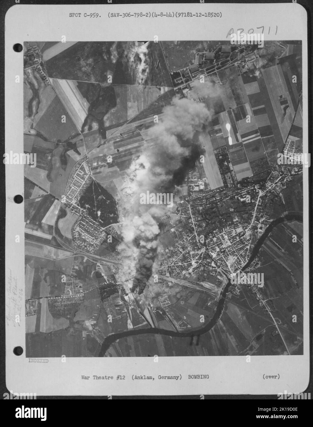 During A Bombing Raid On 4 Aug 1944 By Planes Of The 306Th Bomb Group ...