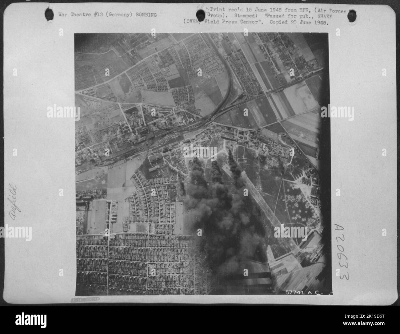 Taken 11 April 1945, By 1St Lt Arnett Fraser Tait, 505 N. Division St ...