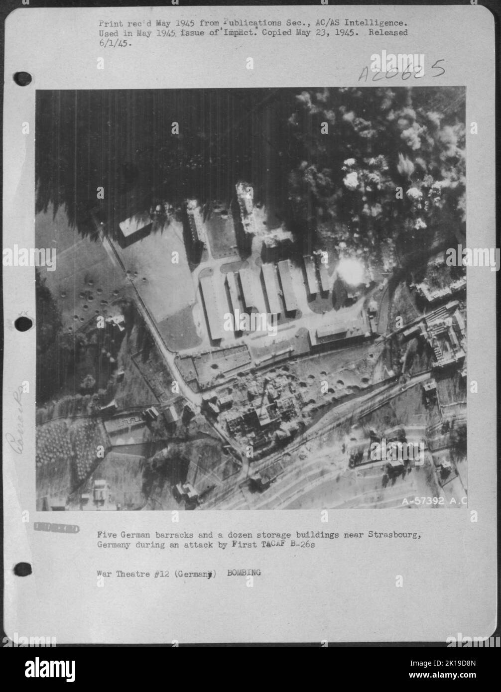 Five German Barracks And A Dozen Storage Buildings Near Strasbourg ...