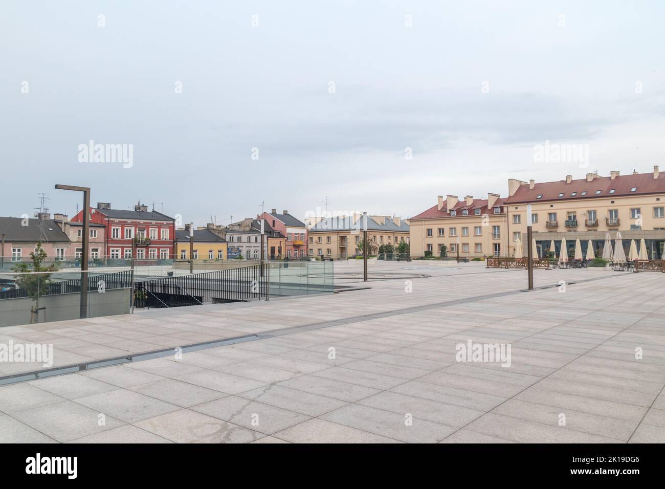 Kutno, Poland - May 30, 2022: Wolnosci (Freedom) Square in Kutno Stock ...
