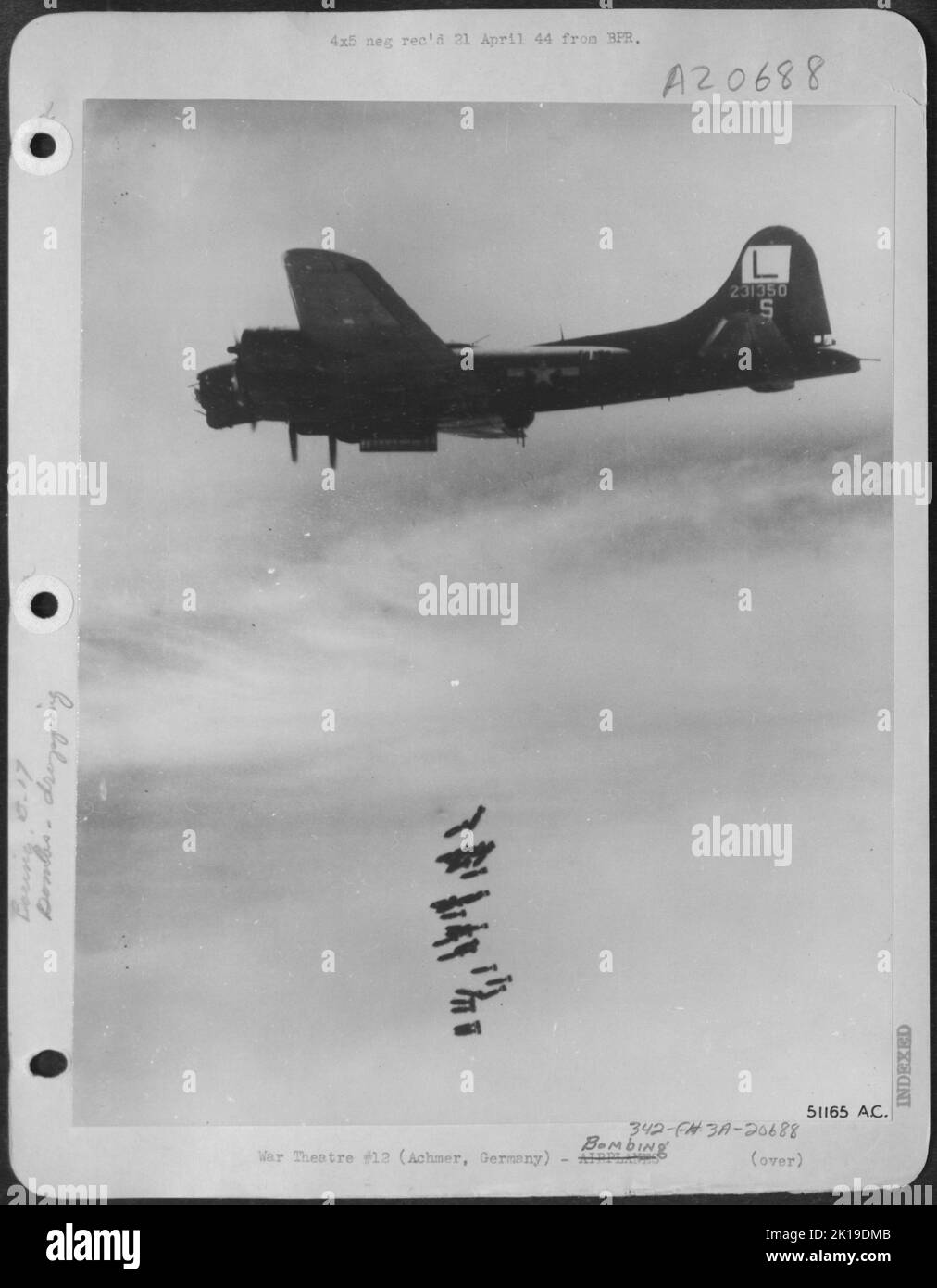 They're Off--Thirty Lethal missiles, pictured moments after leaving the ...