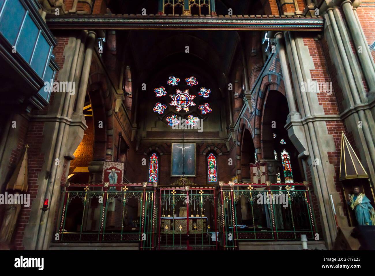 St Peter's, London Docks, a Grade I listed Anglican church in Wapping ...
