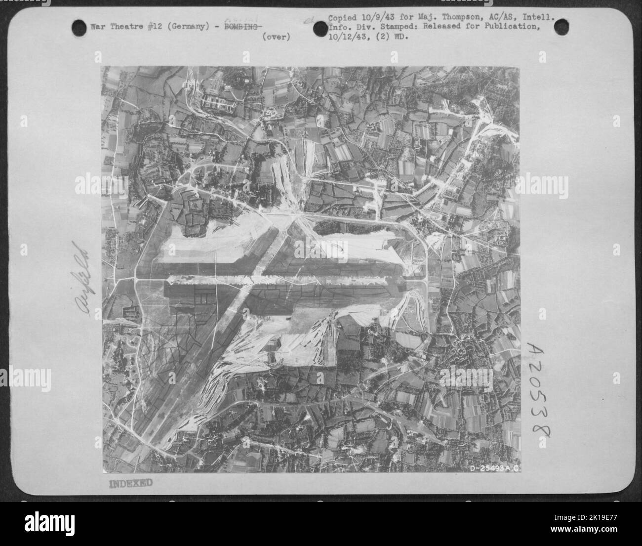 Before the Bombing of German Air Force Fighter-Bomber bases, 9/23/43 ...