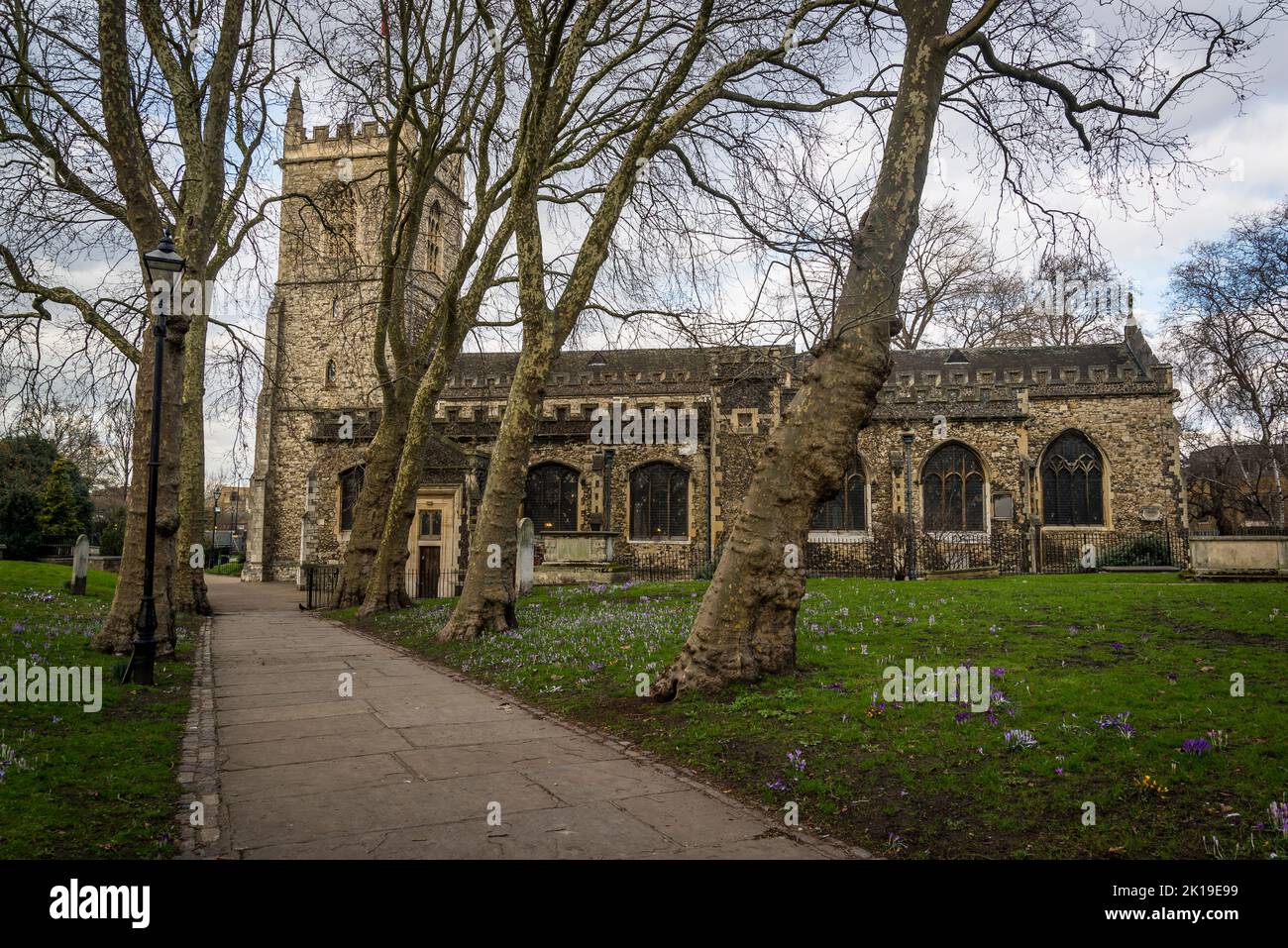St Dunstan & All Saints Church, an Anglican Church which stands on a ...