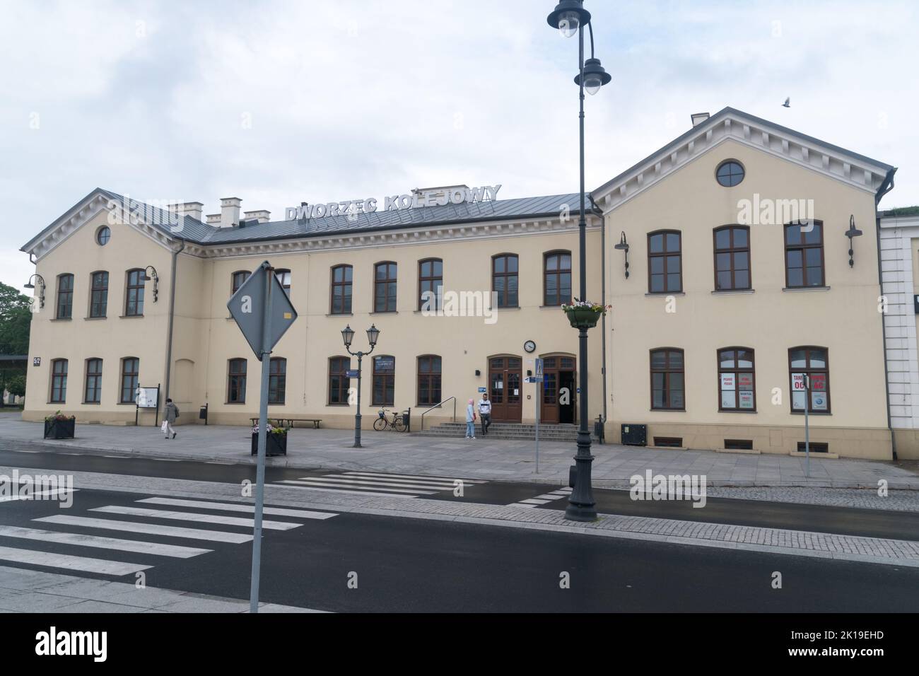Train railway station piotrkow trybunalski hi-res stock photography and ...
