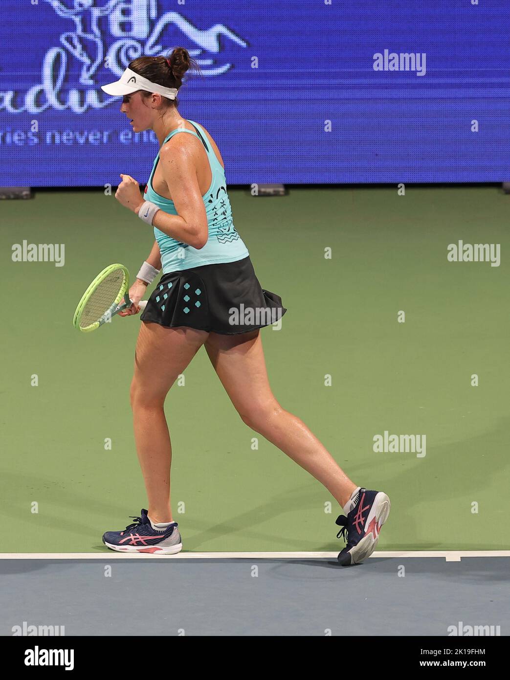 Chennai, India, 16th Sep 2022: Chennai Open WTA 250 : Magda LINETTE POL ...