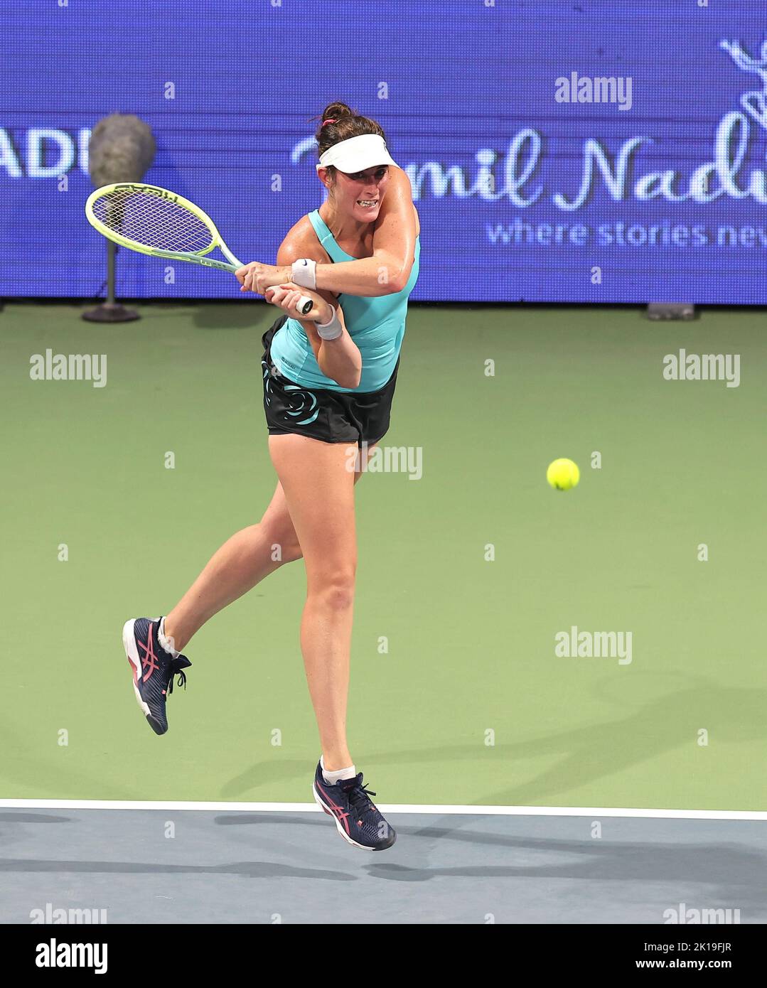 Magda linette wimbledon hi-res stock photography and images - Alamy