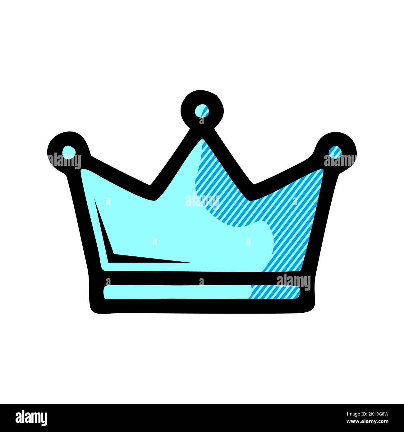 crown icon isolated on white background from casino collection. crown ...