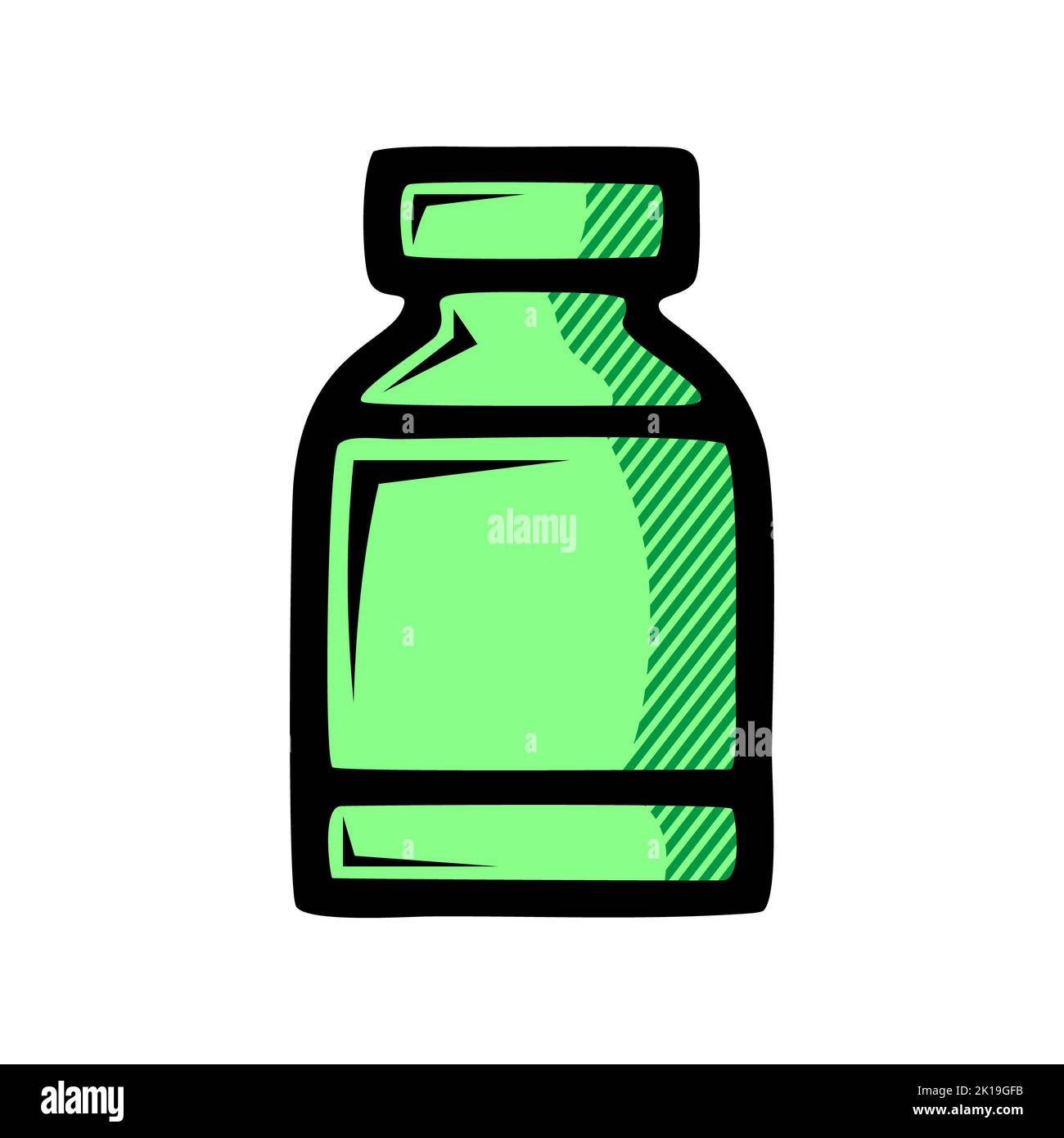 supplement icon isolated on white background from therapy collection ...