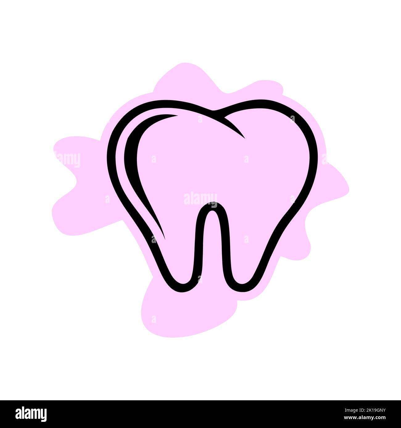 dentist icon isolated on white background from tab bar and settings ...