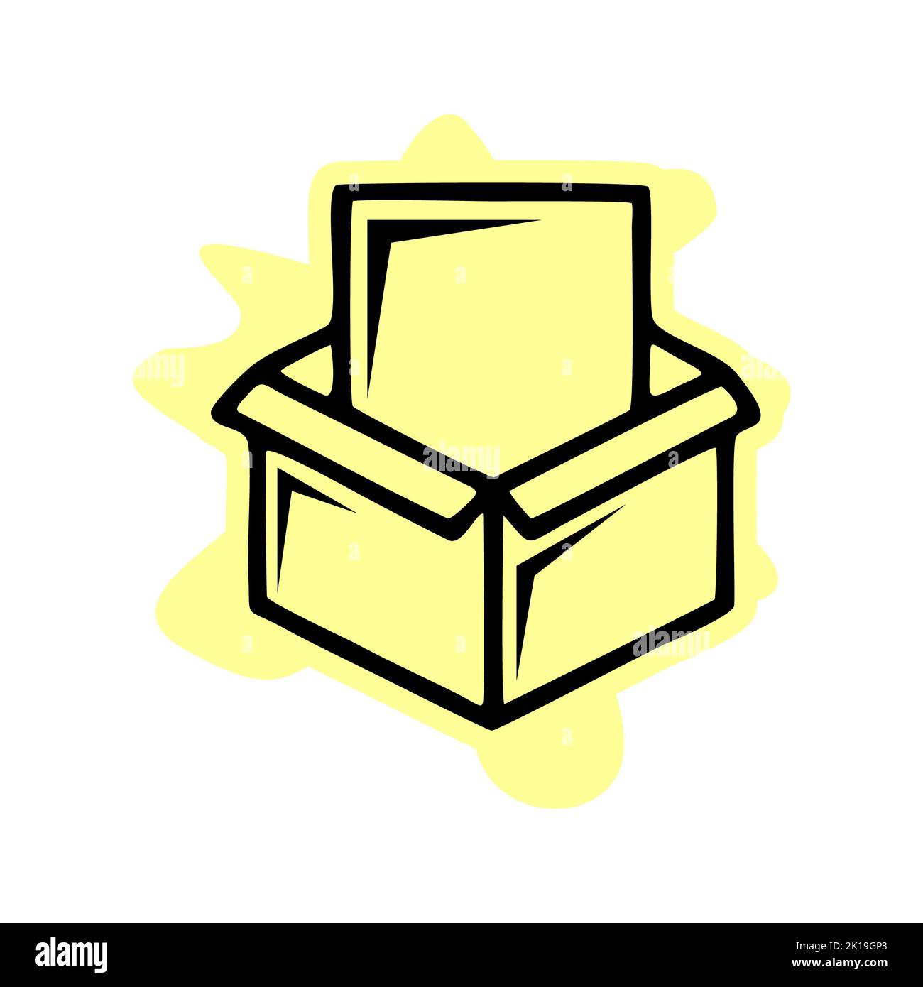 package icon isolated on white background from agile collection ...