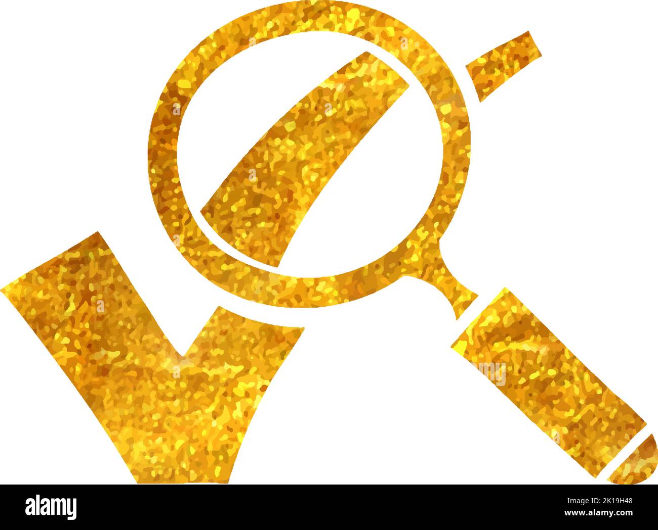 Illustration tick mark in yellow Stock Vector Images - Alamy
