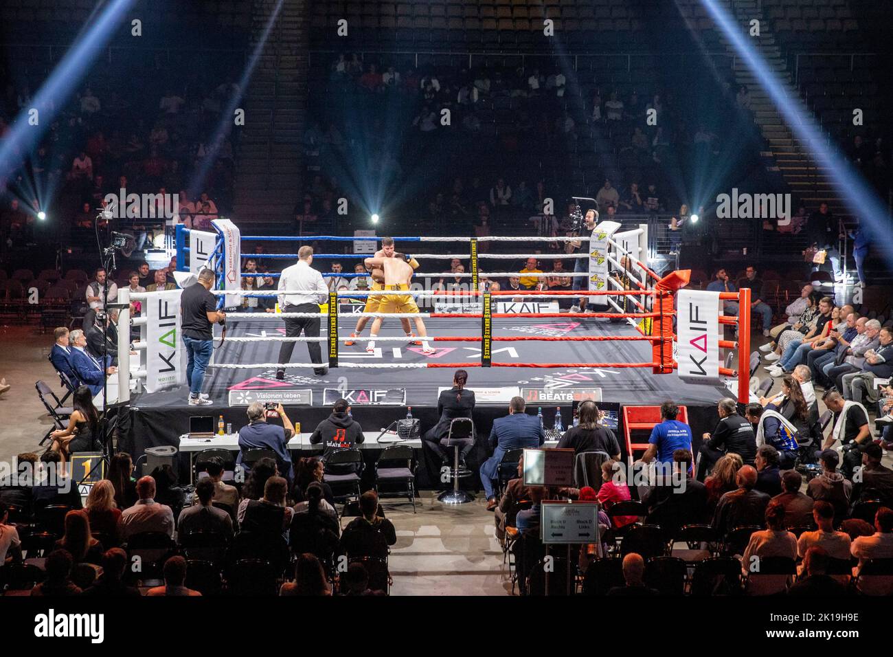 Oberhausen, Germany. 16th Sep, 2022. Gianni Dedic and Edin Sejdinovic ...