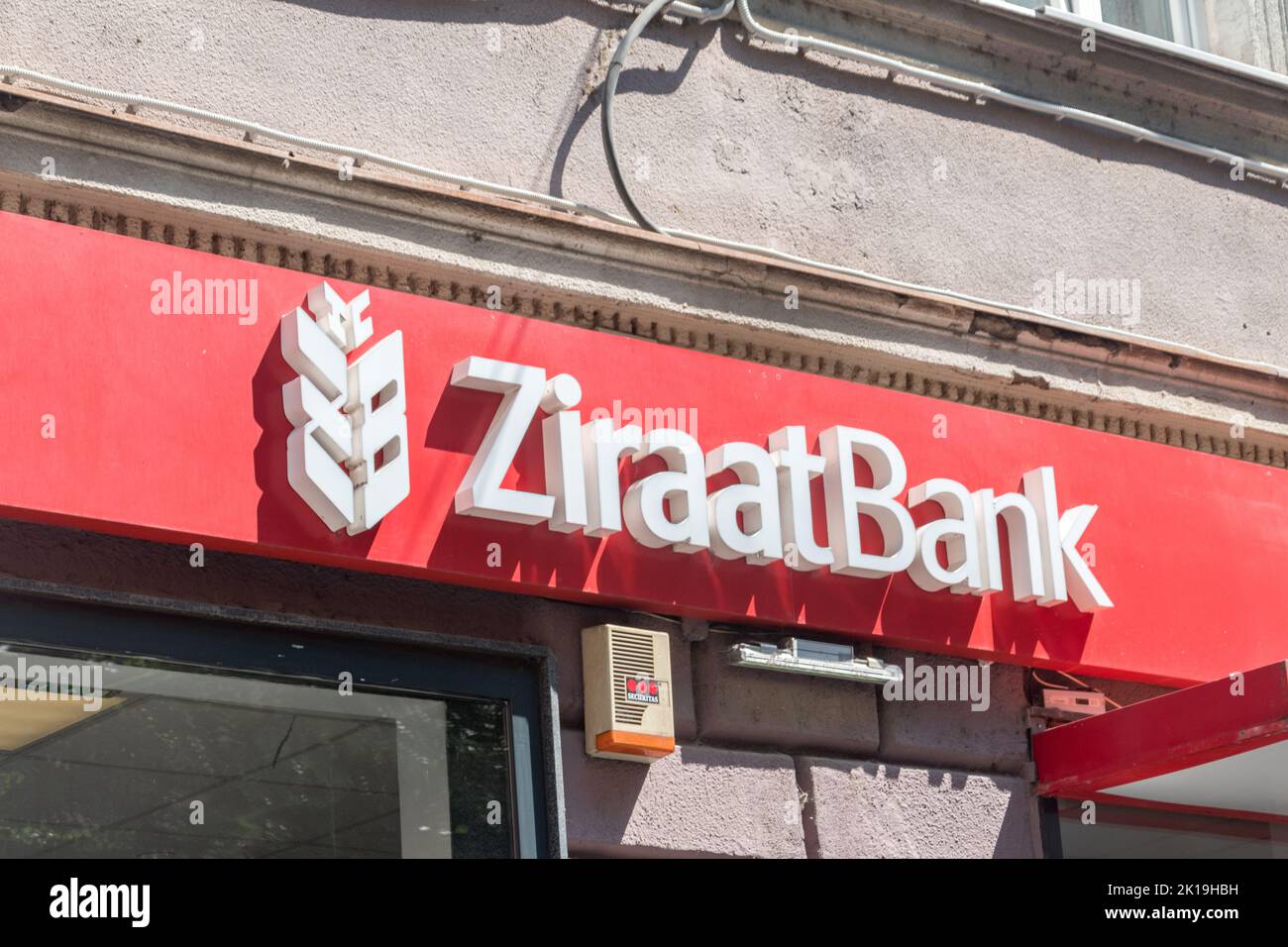 Sarajevo, Bosnia and Herzegovina - June 3, 2022: Logo and sign of ...