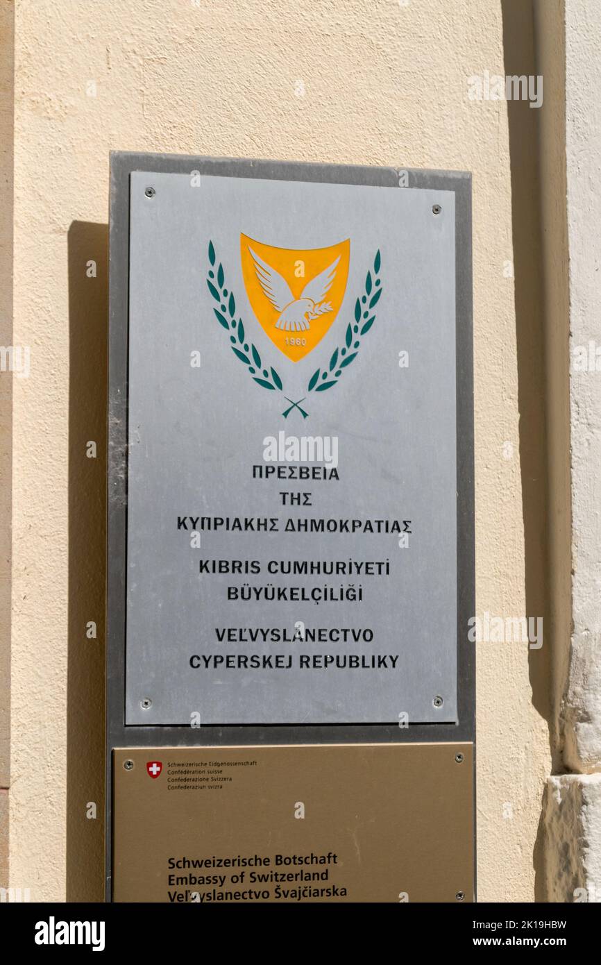 Embassy to the republic of cyprus hi-res stock photography and images ...