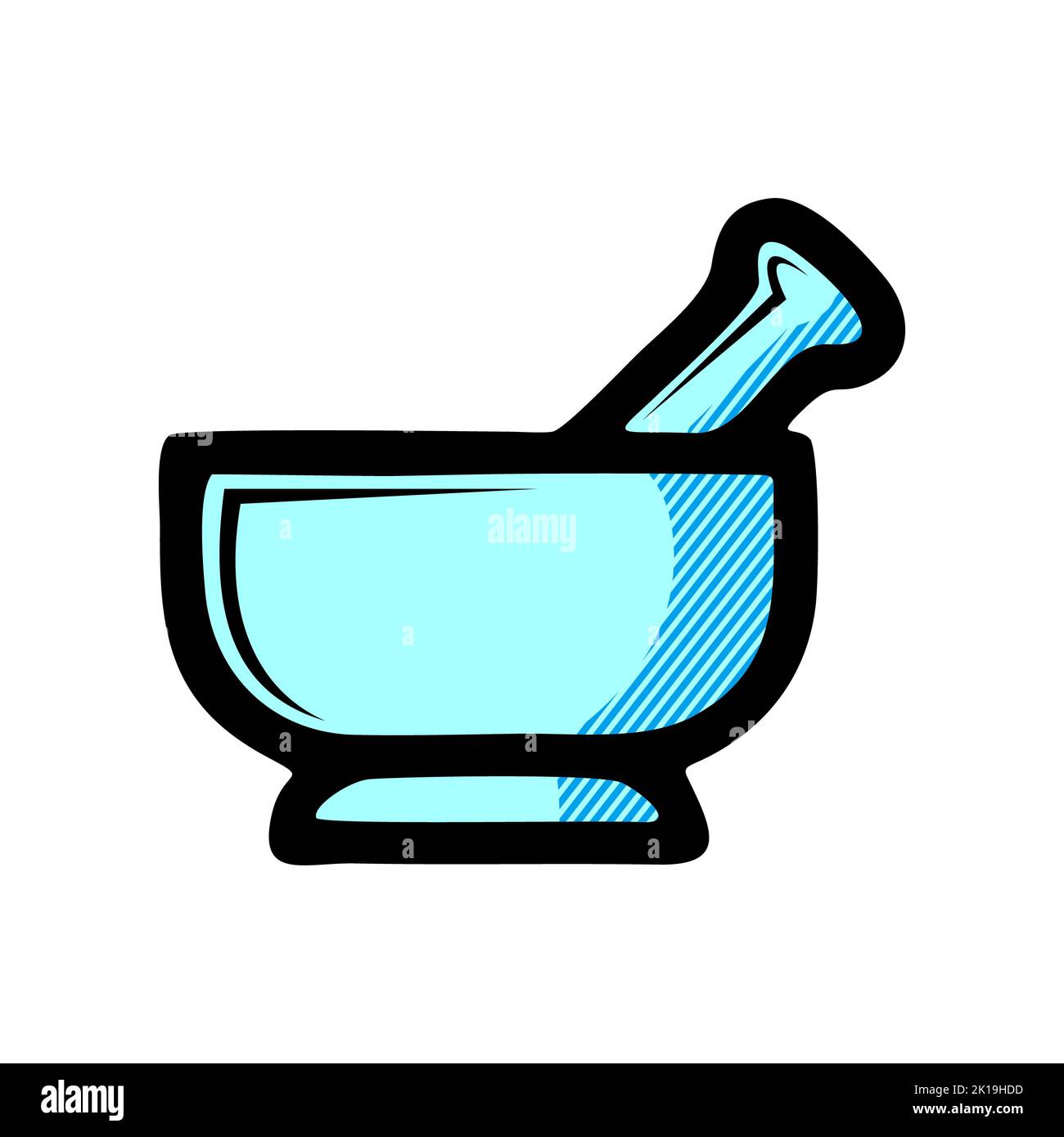 mortar icon isolated on white background from laboratory collection ...