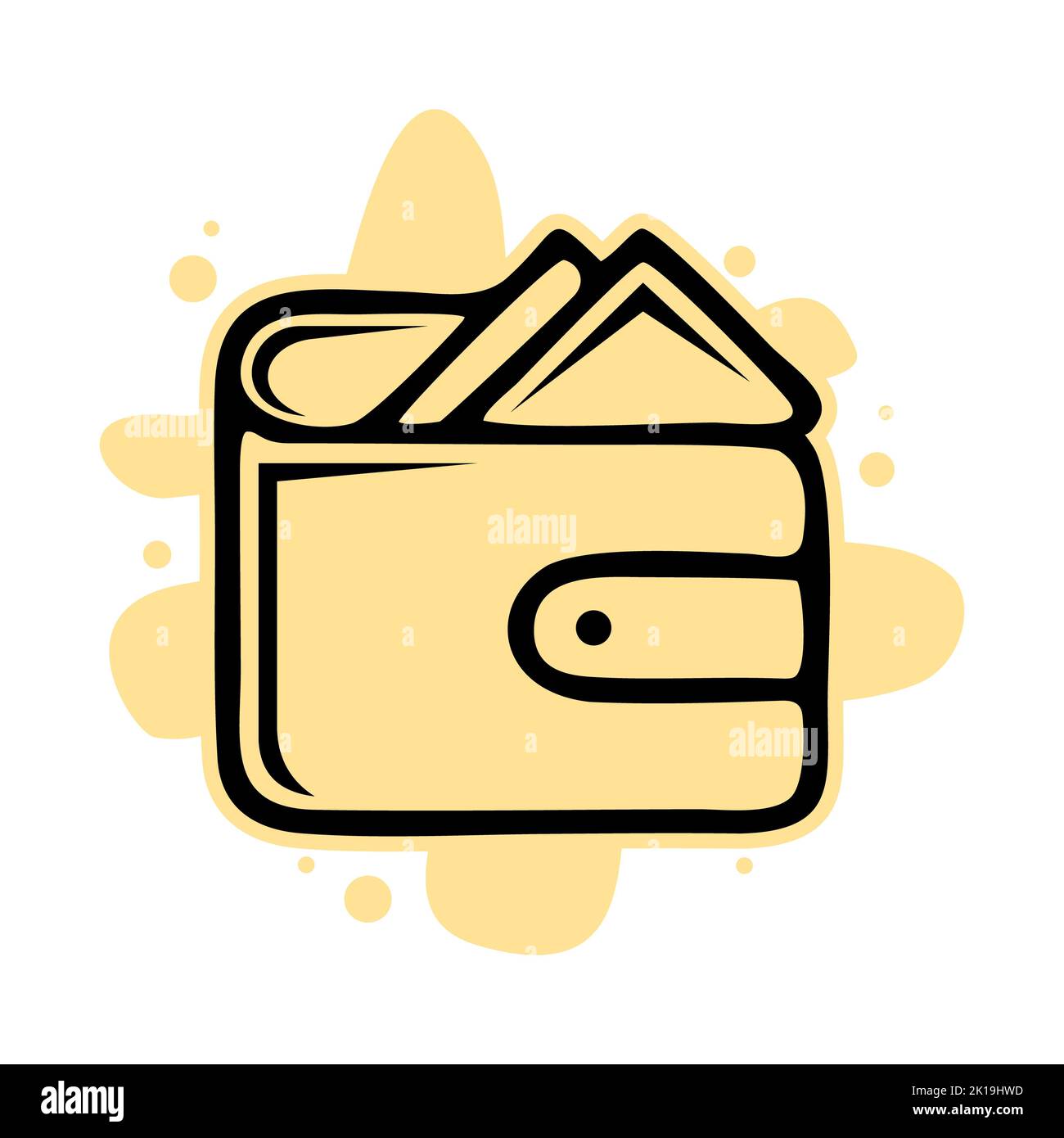 wallet icon isolated on white background from tab bar and settings ...