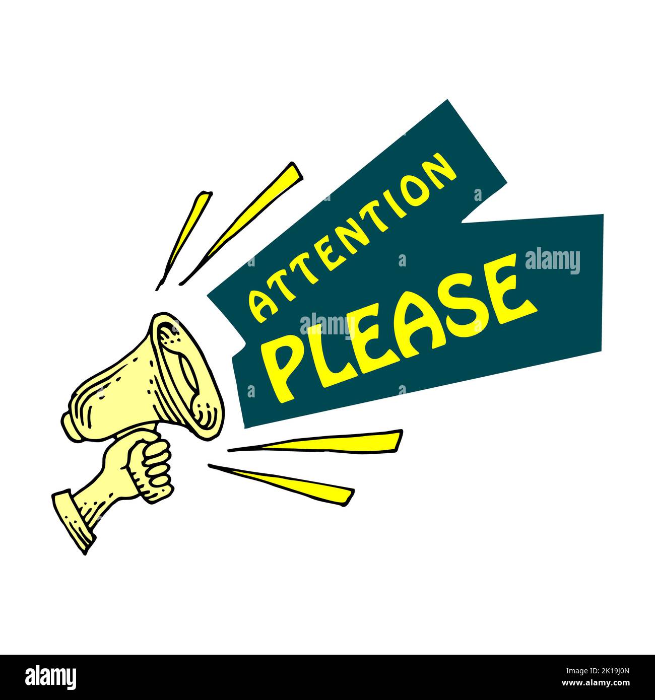 Important message attention please banner. Priority advice, paying ...