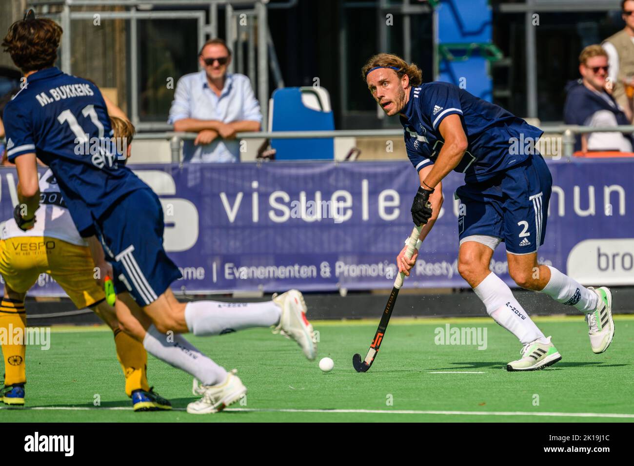 AMSTELVEEN, 11-09-2022, HC Pinoke, Tulp Hockey Hoofdklasse Heren ...