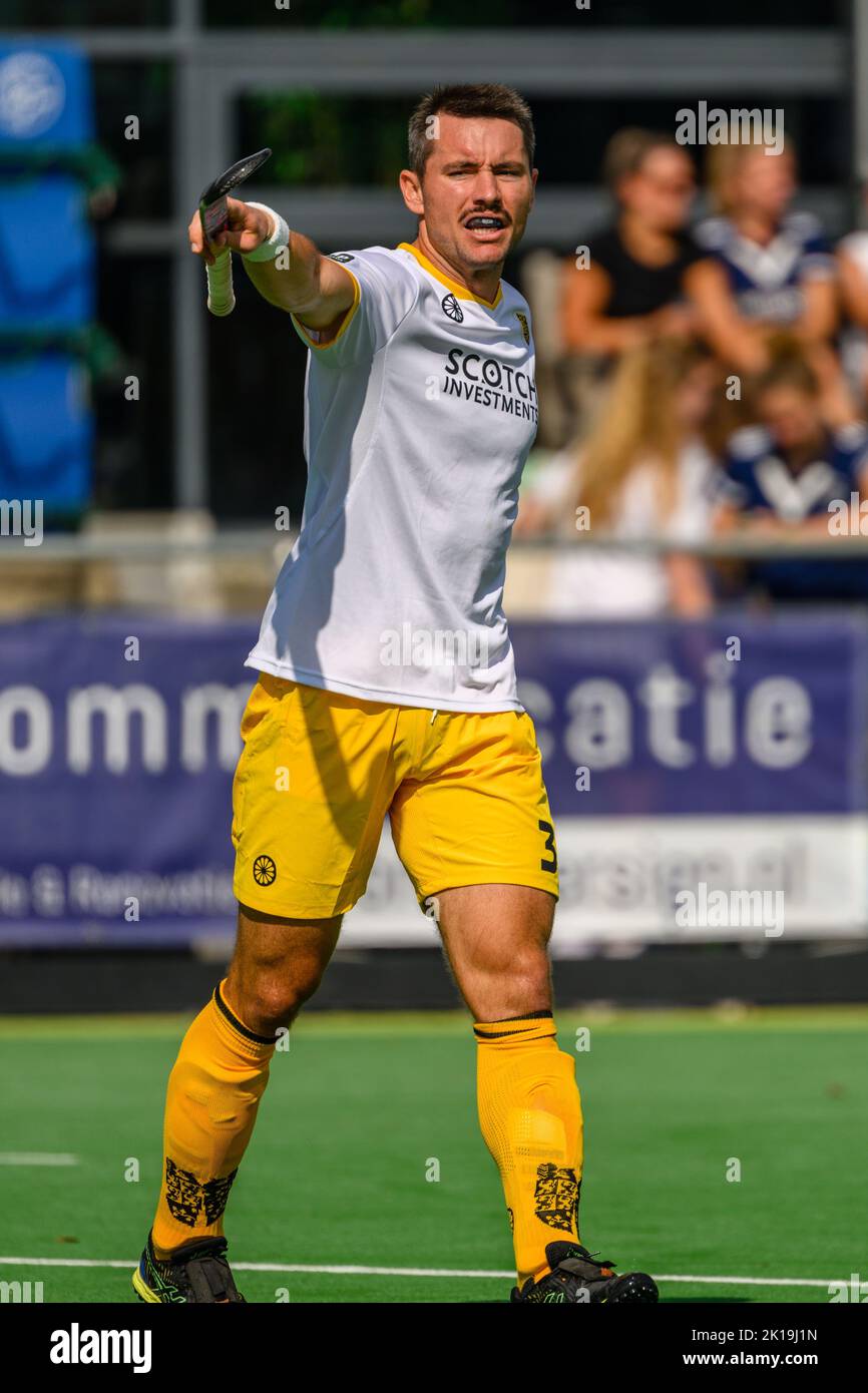 AMSTELVEEN, 11-09-2022, HC Pinoke, Tulp Hockey Hoofdklasse Heren ...