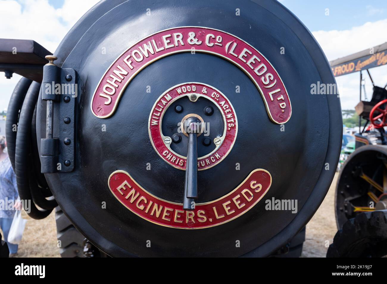 West Bay.Dorset.United Kingdom.June 12th 2022.A restored Fowler ...