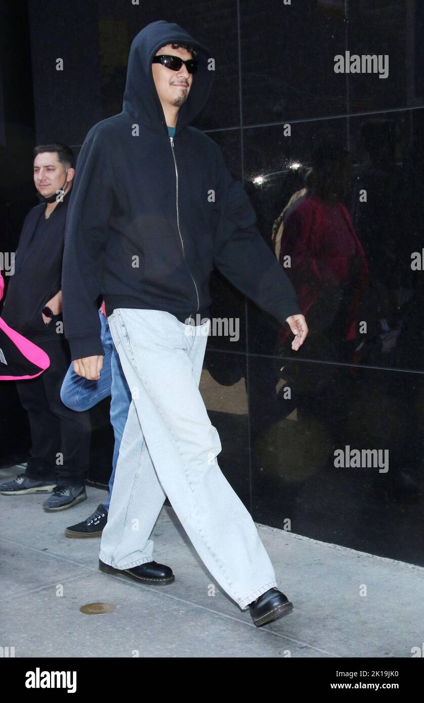 Celebrities at Good Morning America -PICTURED: Omar Apollo -LOCATION ...