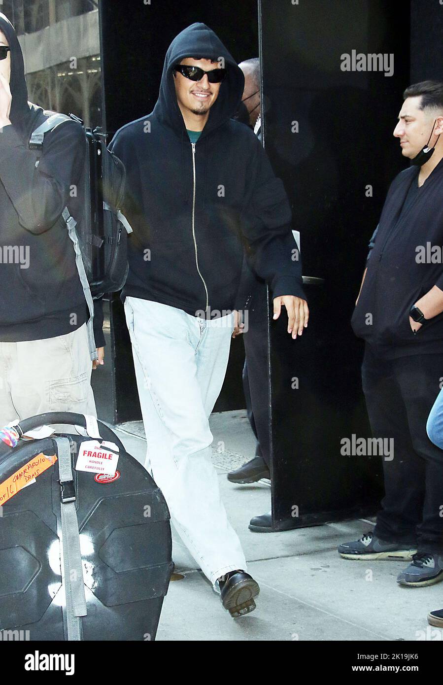 Celebrities at Good Morning America -PICTURED: Omar Apollo -LOCATION ...