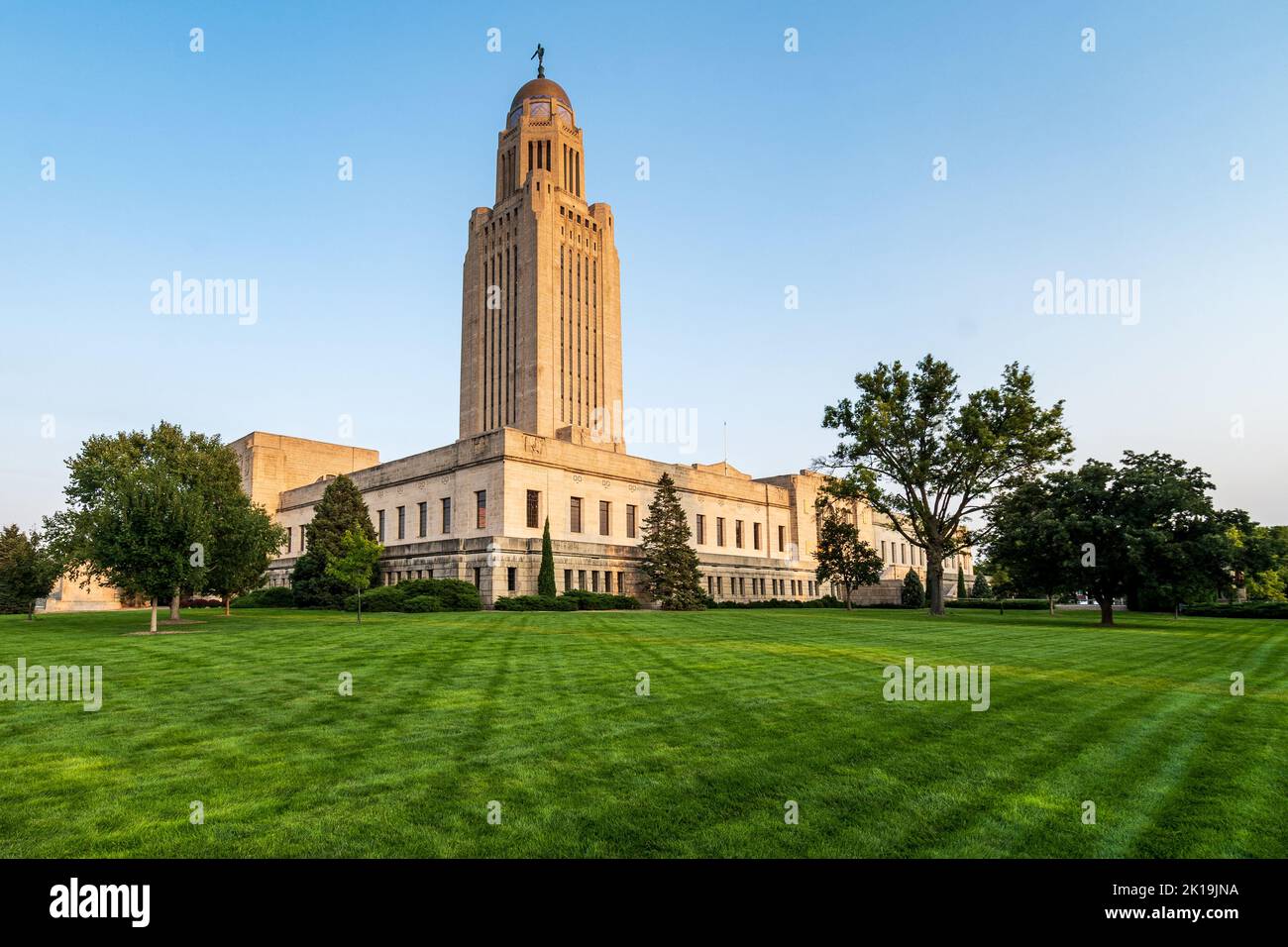 Nebraska State Capitol in Lincoln Stock Photo - Alamy