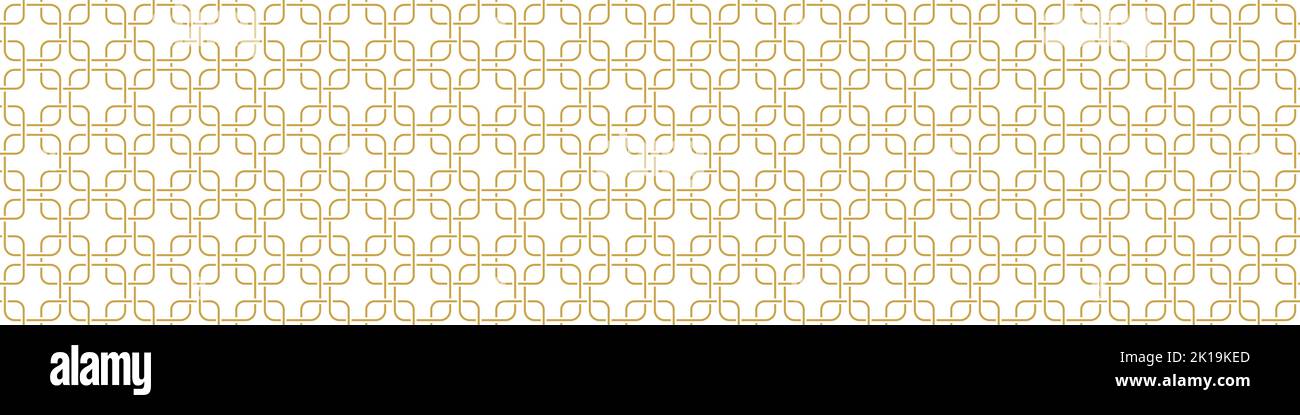 Seamless gold pattern on a white background. Golden weave. Illustration ...