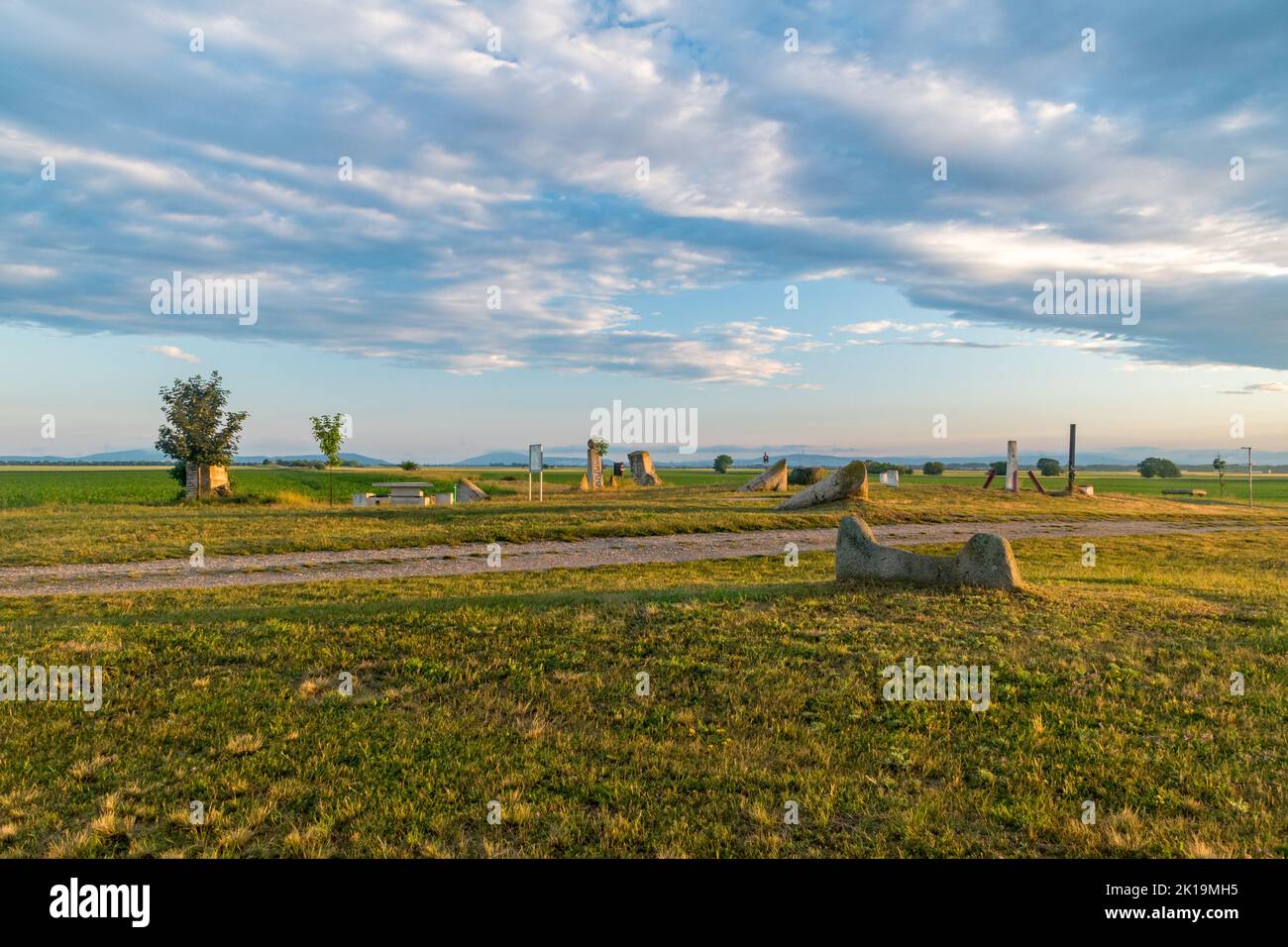 Tripoint of Hungary, Austria and Slovak. Trojmedzie SK and HU and AT ...