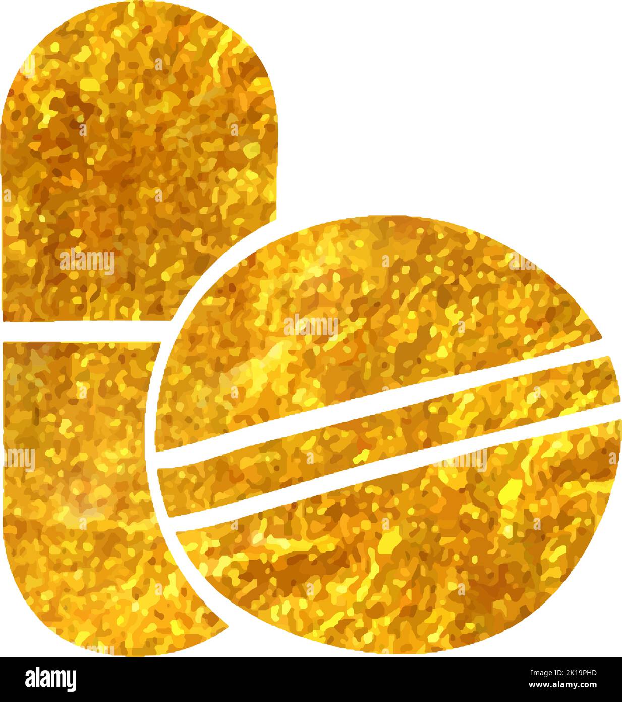 Gold pill glitter hi-res stock photography and images - Alamy