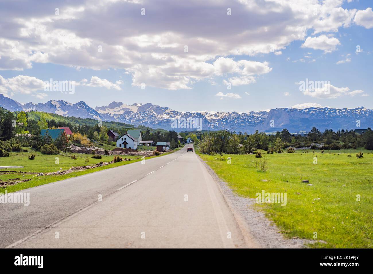 Durmitor. Picturesque mountain landscape of the Durmitor National Park ...
