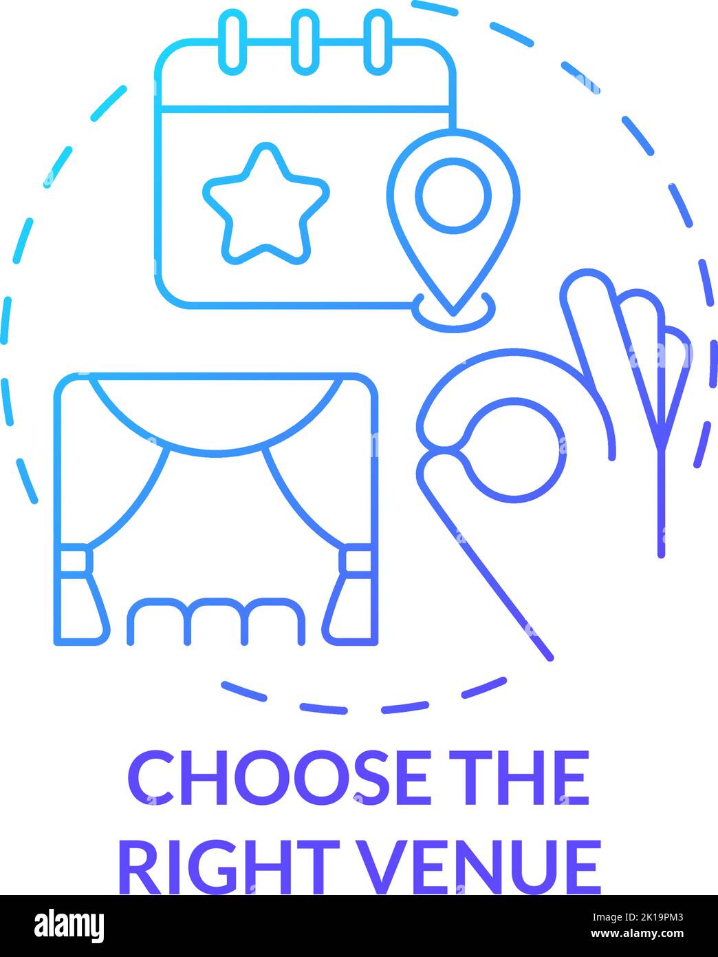 Date venue Stock Vector Images - Alamy