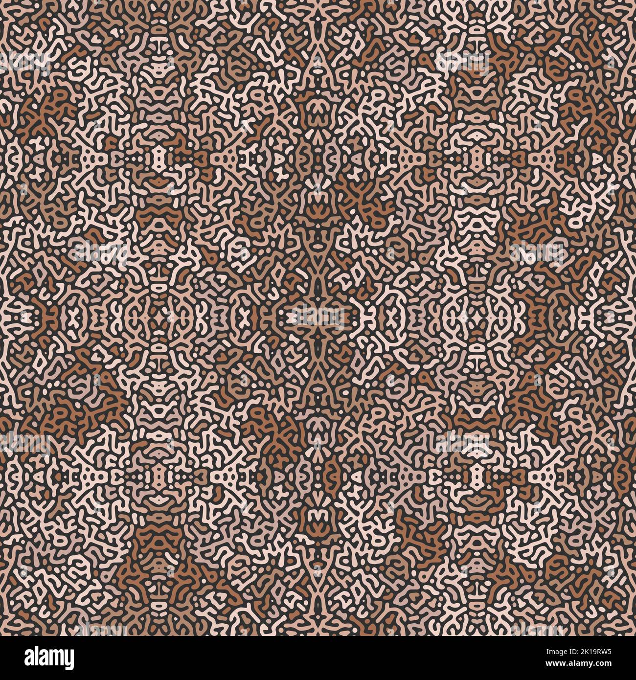 Abstract Modern Pattern Of Arbitrary Deformed Figures Vector Illustration For Textures