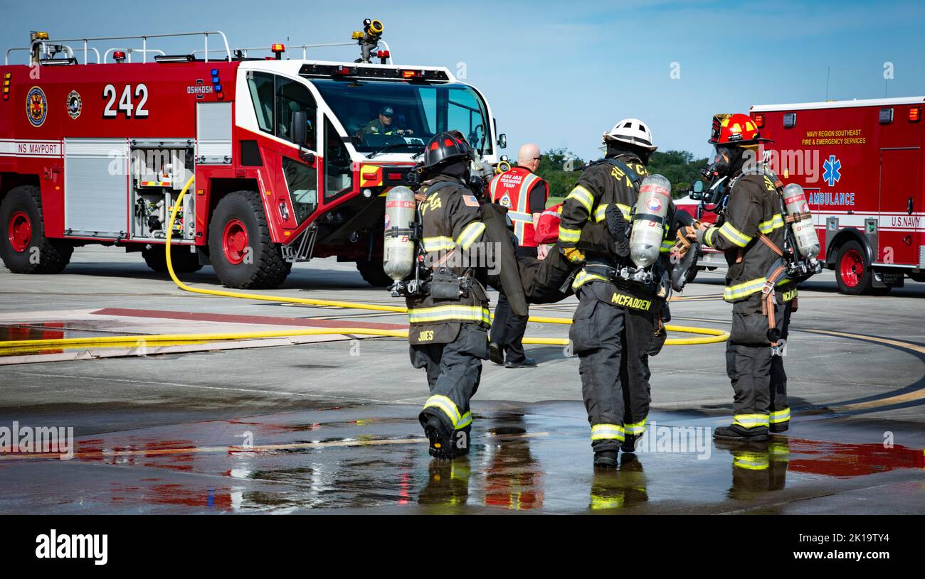 NAVAL STATION MAYPORT, Fla. (Sept. 15, 2022) Naval Station Mayport Fire ...