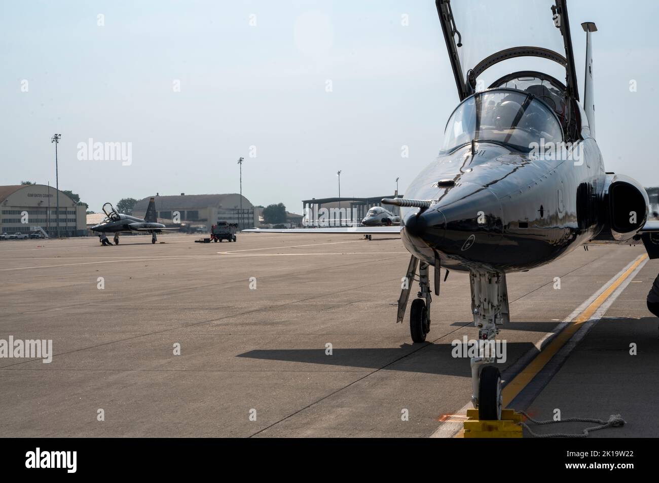 U.S. Air Force T-38A Talons assigned to the 2d Fighter Training ...