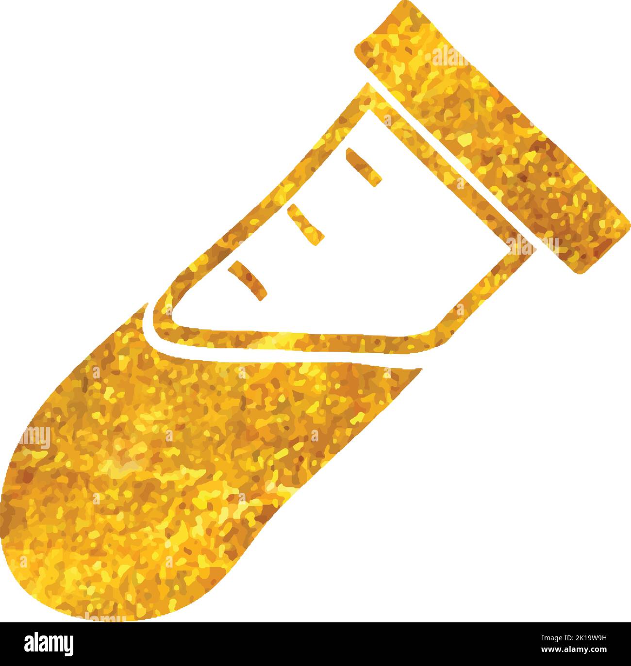 Gold tube laboratory Stock Vector Images - Alamy