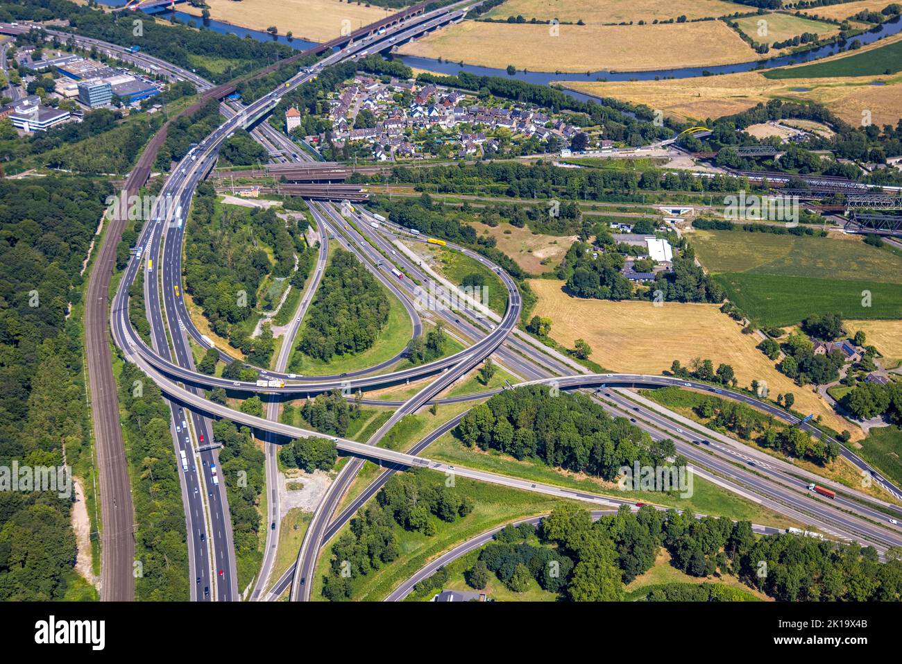 A3 freeway and a40 freeway hi-res stock photography and images - Alamy