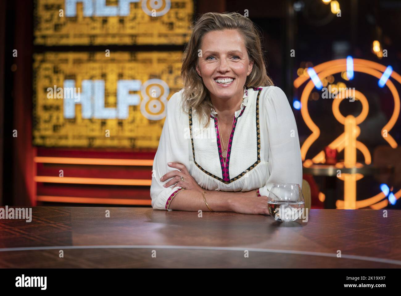 2022-09-16 20:41:23 AMSTERDAM - HLF8 presenter Leonie ter Braak. ANP ...