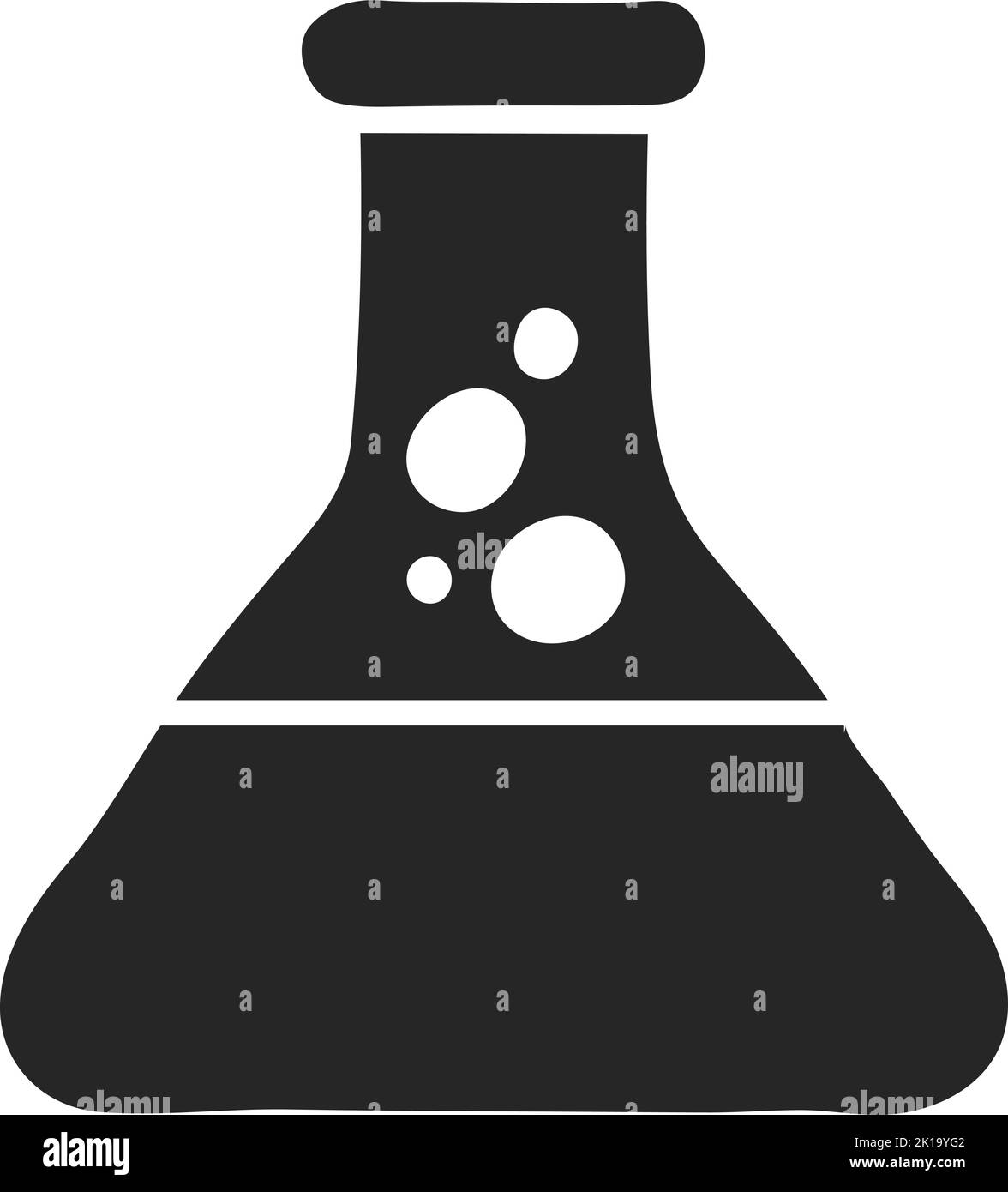 Hand drawn Beaker vector illustration Stock Vector Image & Art - Alamy