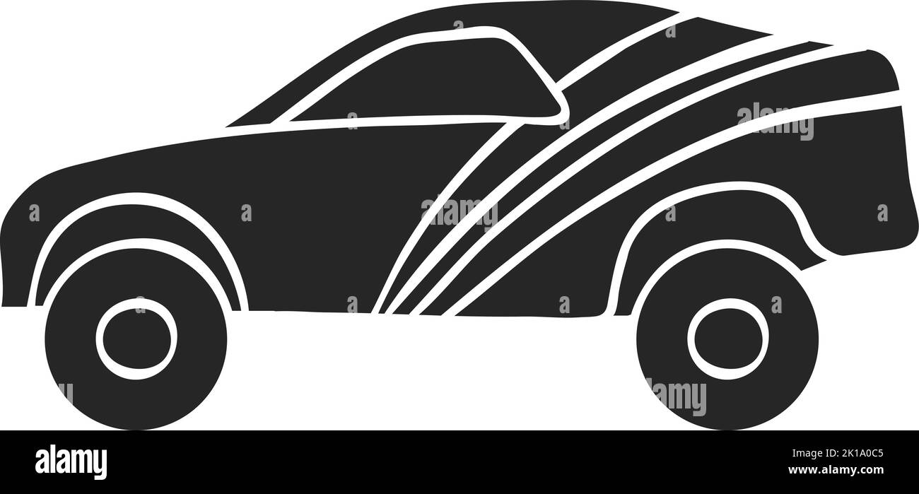 Hand drawn Rally car vector illustration Stock Vector Image & Art - Alamy