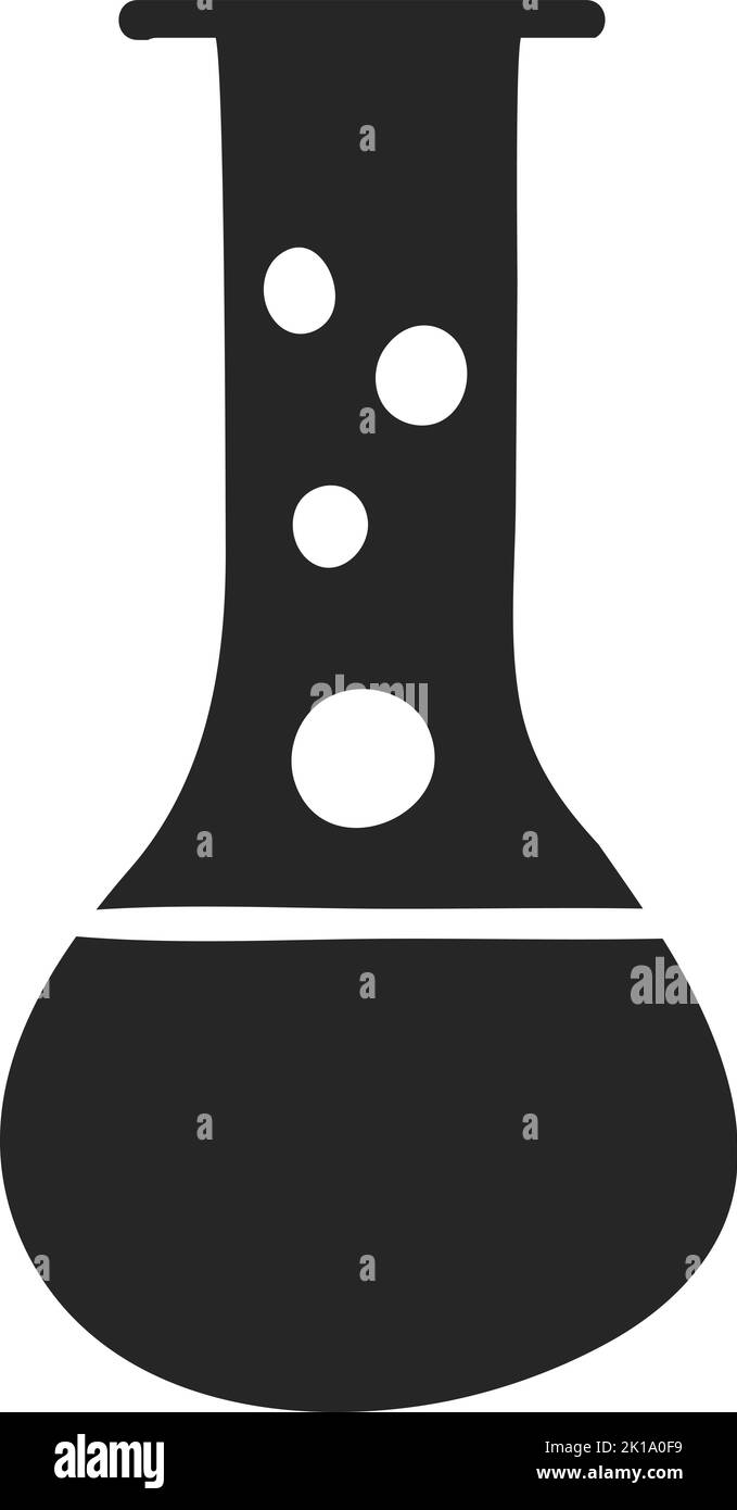 Hand drawn Test tube vector illustration Stock Vector Image & Art - Alamy