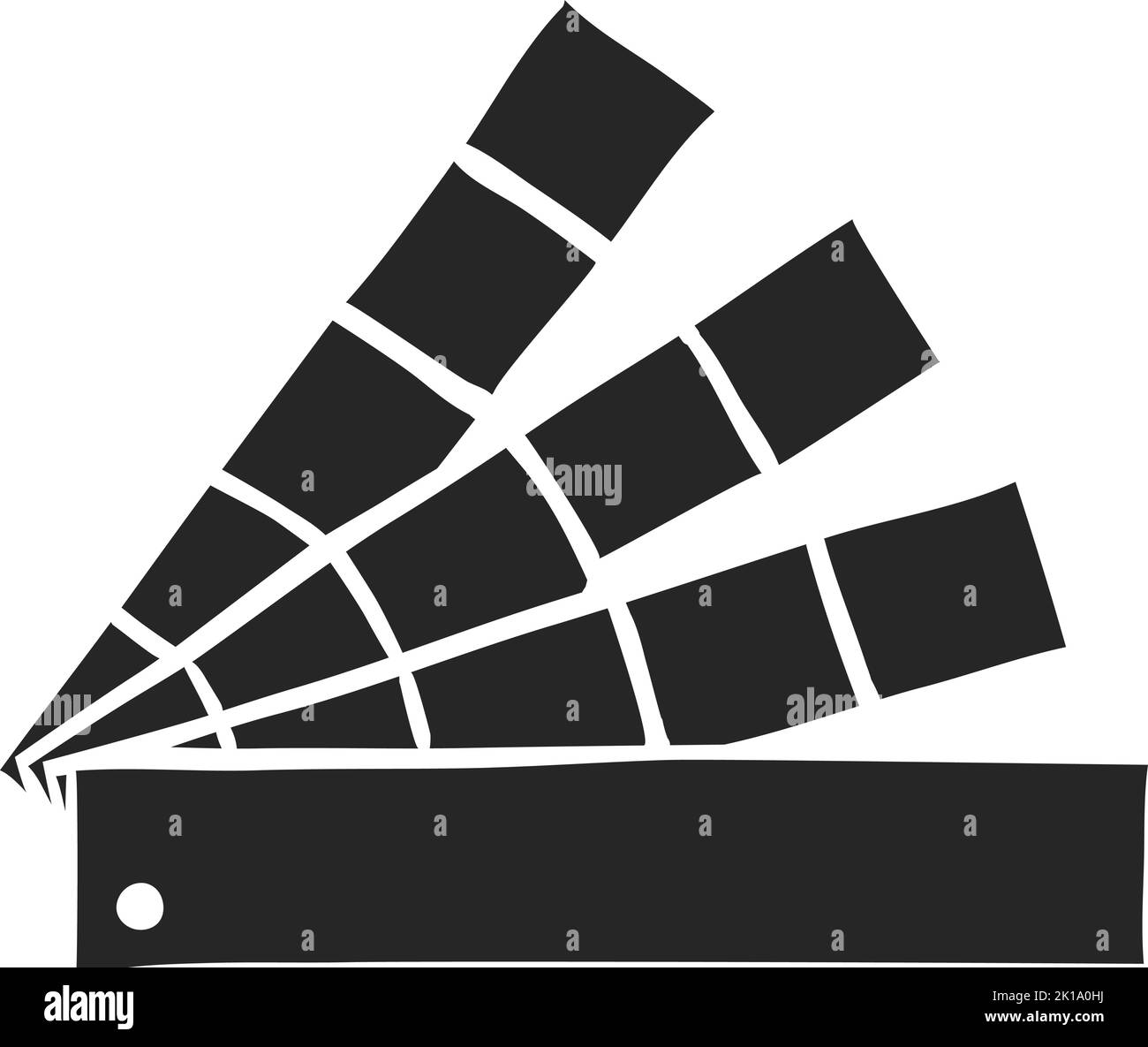 Hand drawn Color swatches vector illustration Stock Vector Image & Art ...