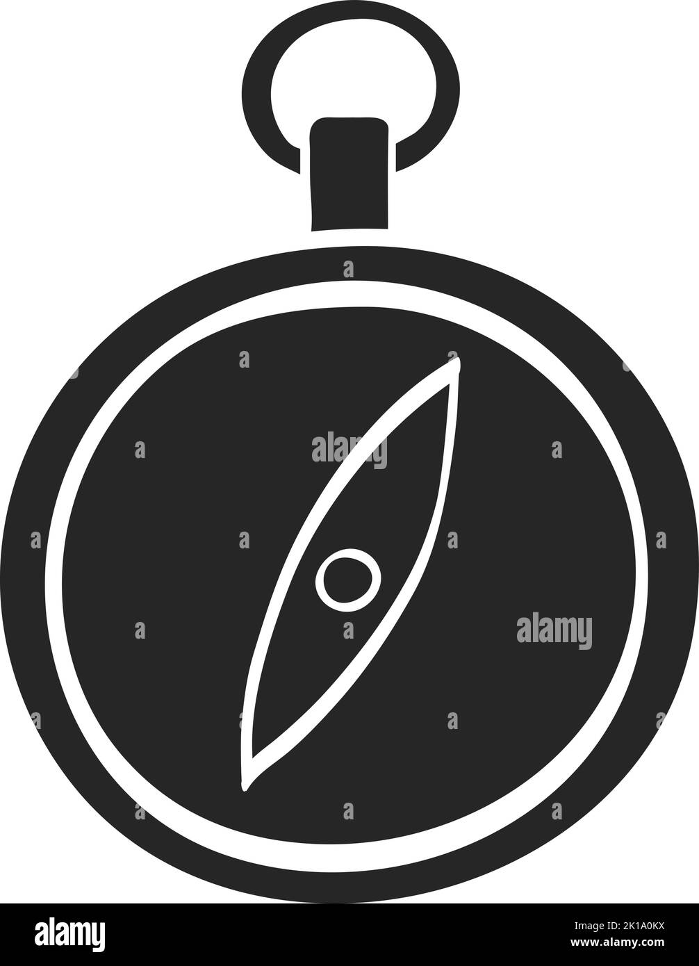 Hand drawn Compass vector illustration Stock Vector Image & Art - Alamy