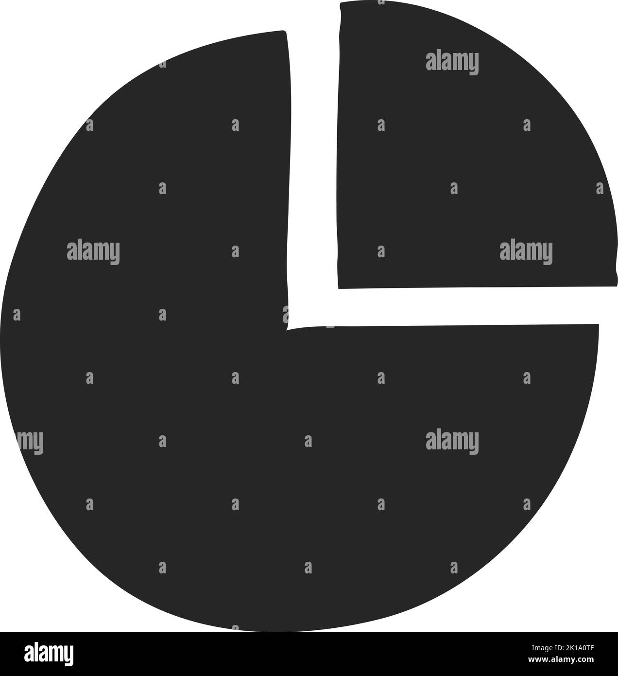 Hand pie charts Cut Out Stock Images & Pictures - Alamy
