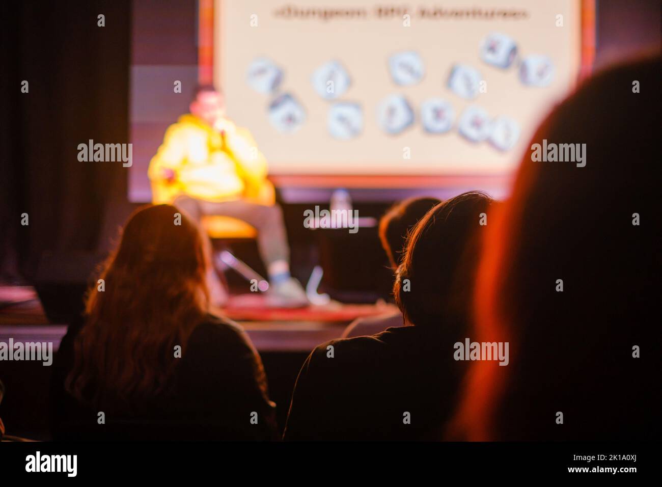 Anonymous speaker hi-res stock photography and images - Alamy